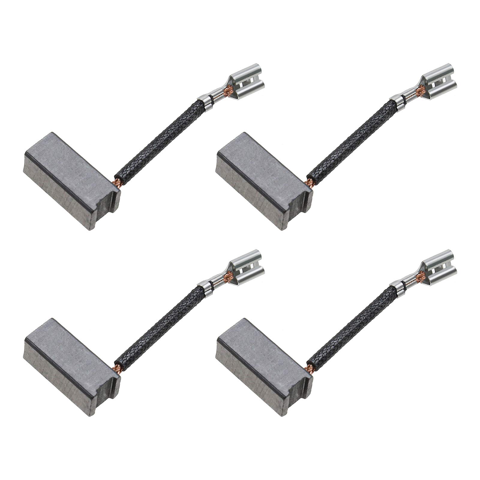 SING F LTD 1617014142 Carbon Brushes 15% Copper Powder Compatible with Bosch Rotary Hammer Drill Power Tools 18.2x7.8x7mm Pack of 4