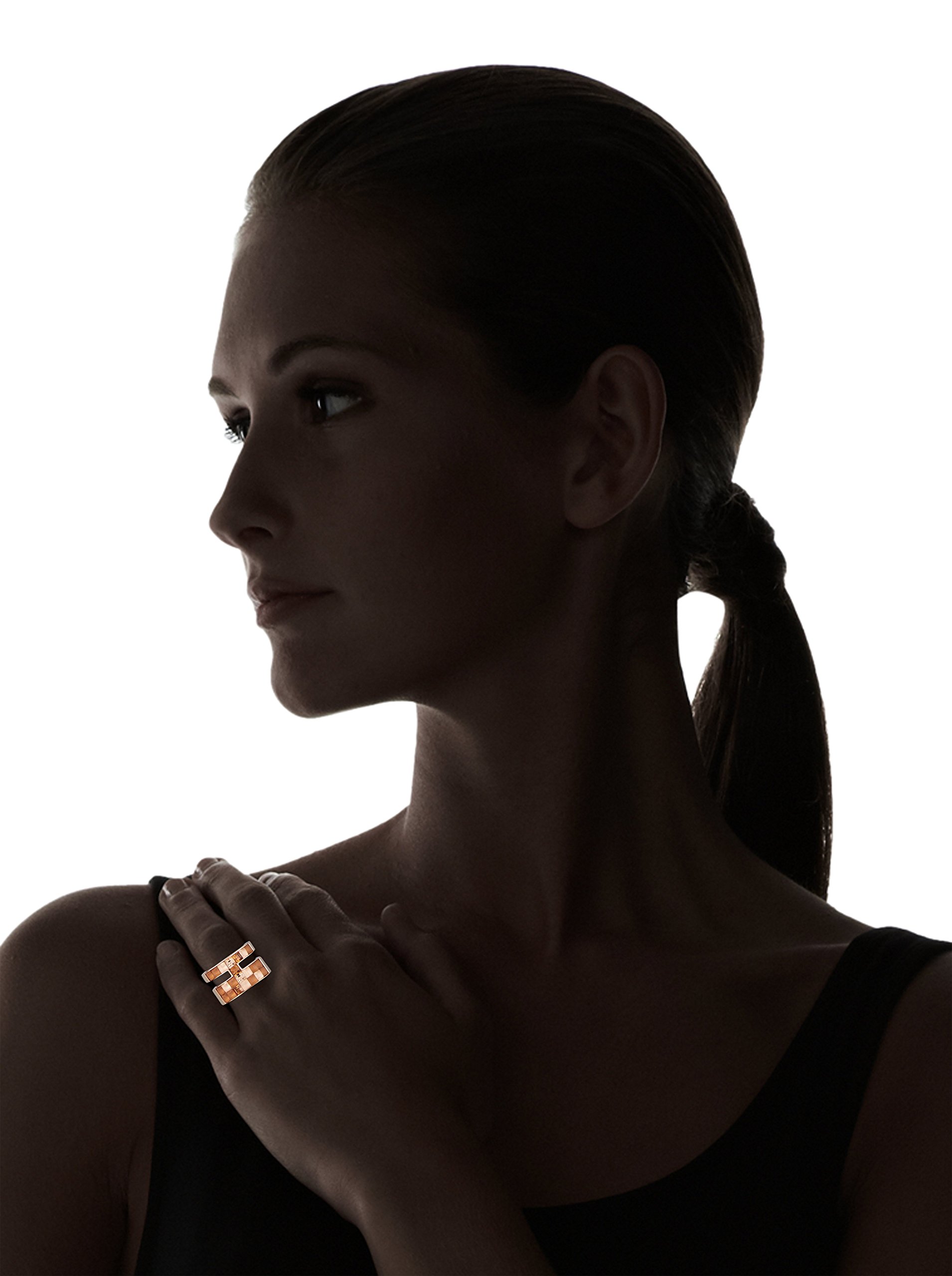 SWAROVSKI Viktor and Rolf Frozen Crystals Wide Ring