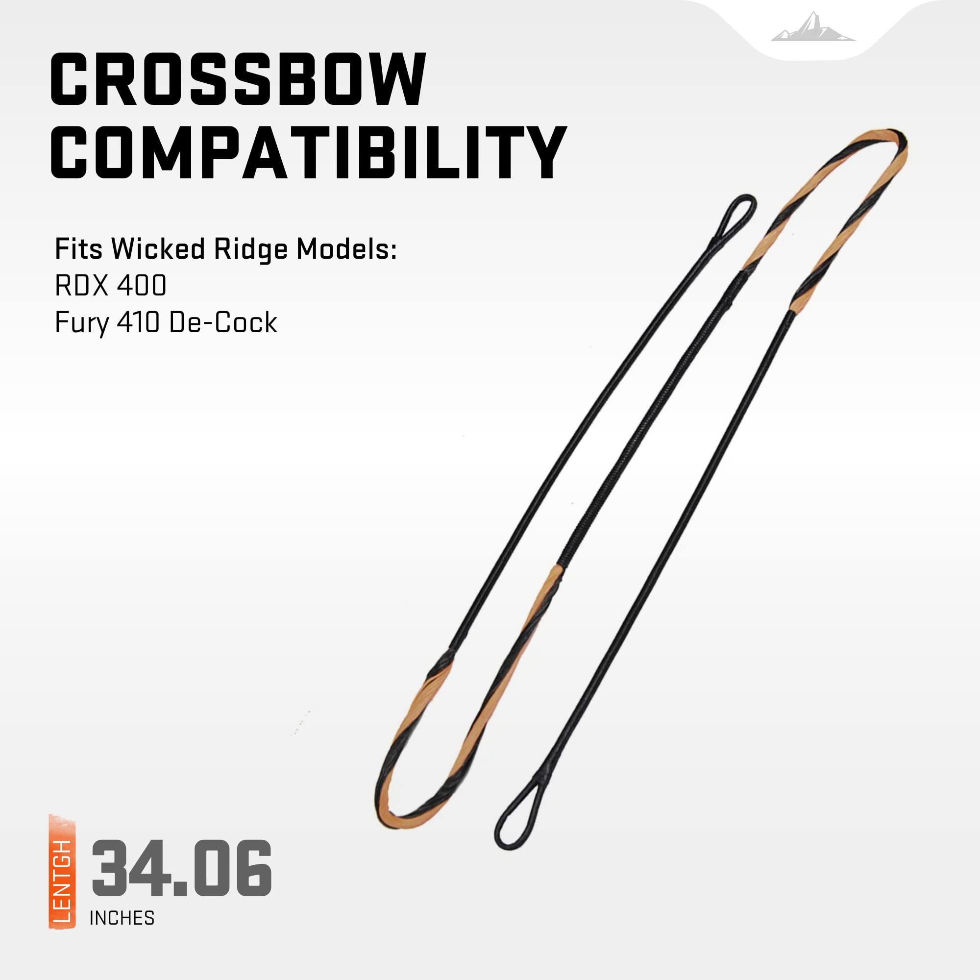 TenPoint Wicked Ridge Replacement String for RDX 400 Crossbow (HCA-13419-S) - Also Compatible with Fury 410 De-Cock