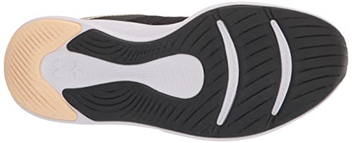 Under Armour Women's Charged Breathe Bliss, (005) Black/Metallic Light Copper/Peach Ice, 8