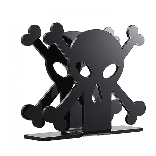 Vertical Tissue Holder Skull Paper Towel Storage Rack Table Napkin Rack Restaurant Kitchen Tissue Organizer Dispenser Skull Acrylic Paper Stand