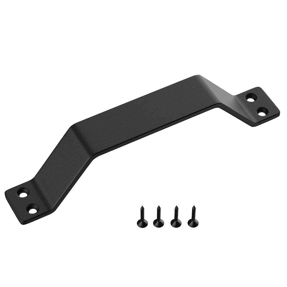 WINSOON 7.5FT Single Sliding Barn Door Hardware Kit with Sliding Barn Door Handle