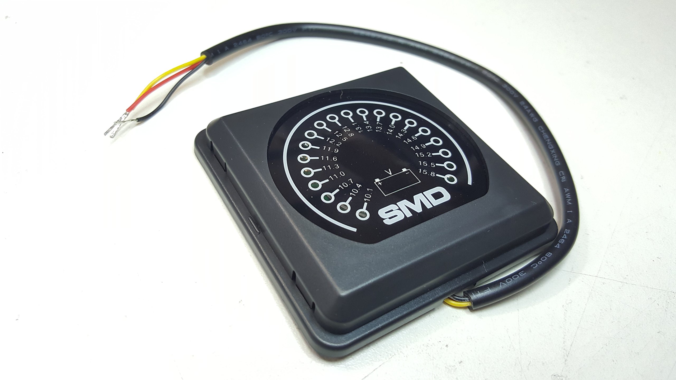 SMD VM-1 Analog LED DC Volt Meter (12v) by MSD Ignition
