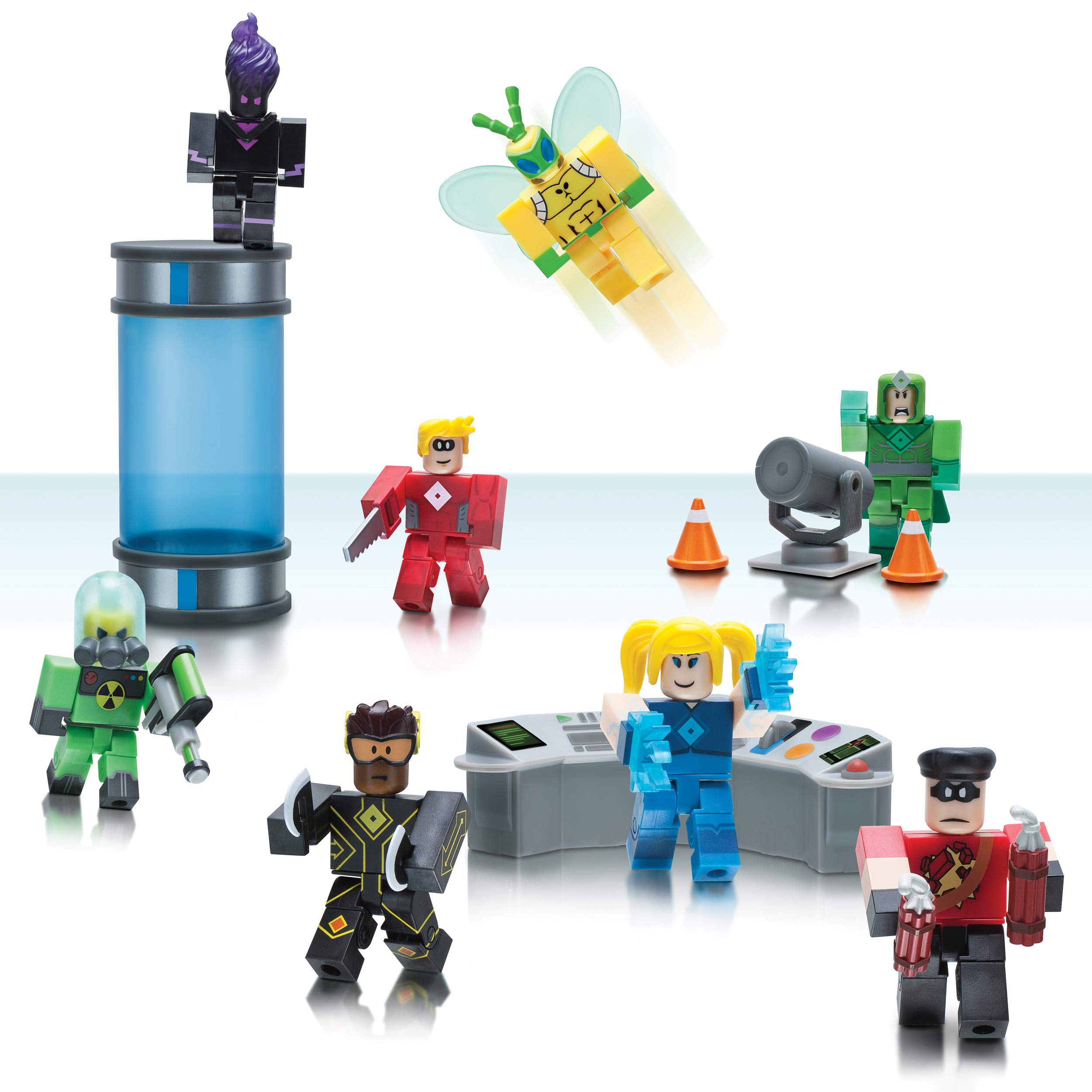 Roblox Action Collection - Heroes of Robloxia Playset [Includes Exclusive Virtual Item]