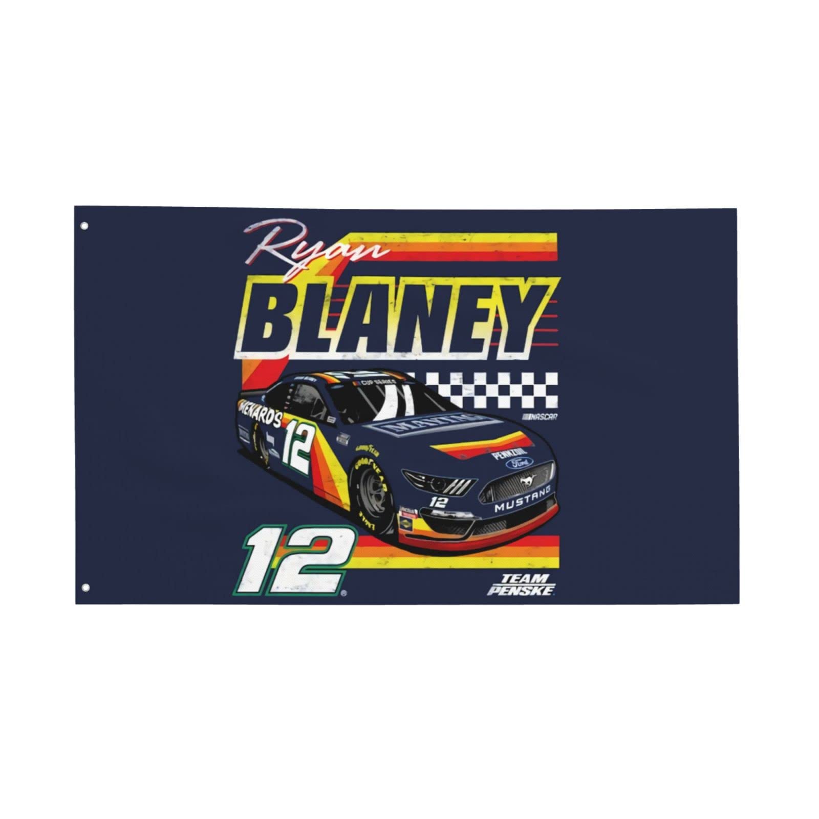 Ryan Blaney 12 3x5 Flag Indoor/Outdoor Banner Decorative Flag 100% Polyester Flag