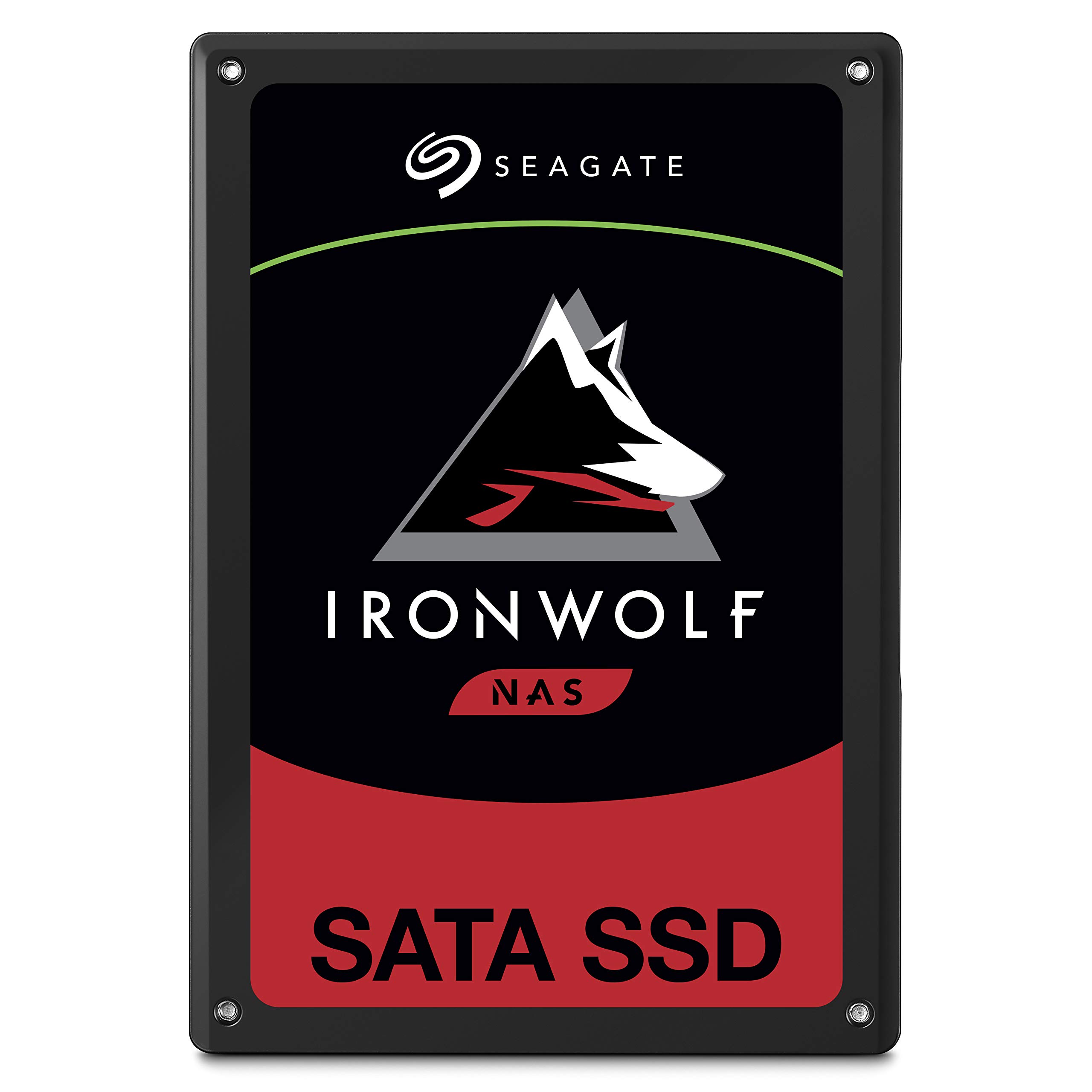 Seagate IronWolf 110 480GB NAS SSD Internal Solid State Drive β 2.5 inch SATA for Multibay RAID System Network Attached Storage, 2 Year Data Recovery (ZA480NM10001)