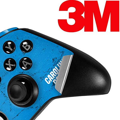 Skinit Decal Gaming Skin compatible with Xbox One Elite Controller - Officially Licensed NFL Carolina Panthers Distressed Alternate Design