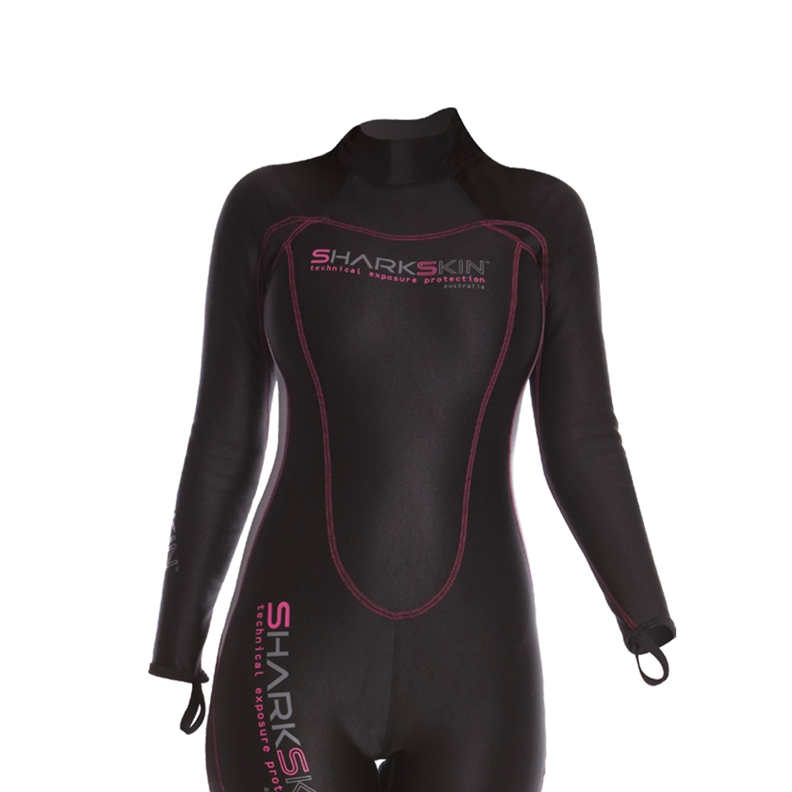 Sharkskin Ladies Chillproof Back Zip Full Wetsuit (04)
