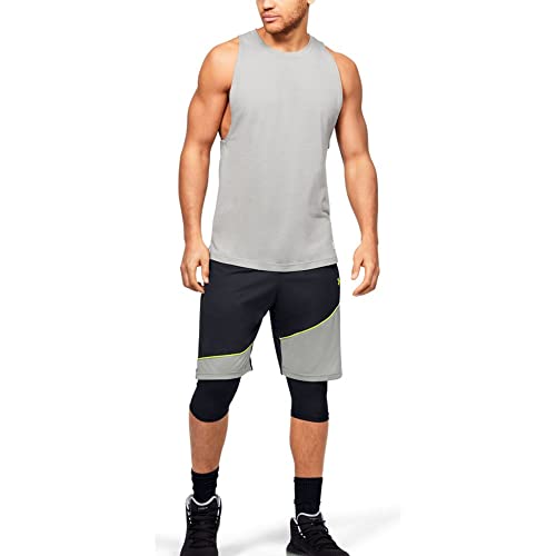 Under Armour Baseline 10" Short, Black (005)/X-Ray, Medium