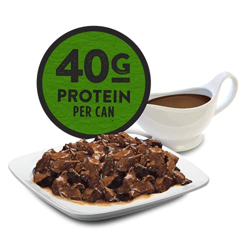 Purina Dog Chow High Protein Gravy Wet Dog Food, High Protein With Real Beef - (12) 13 oz. Cans