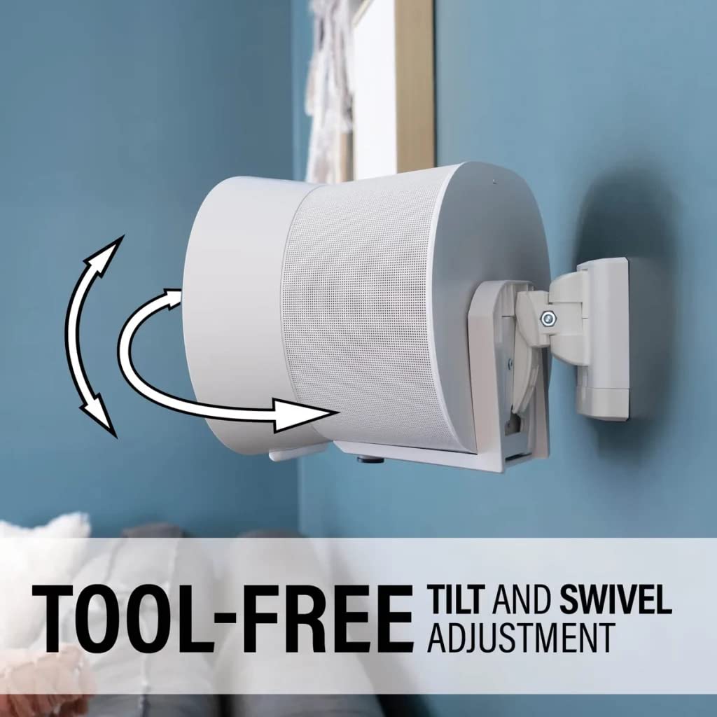 Sanus Wireless Speaker Wall Mount for Sonos Era 300™… (White)