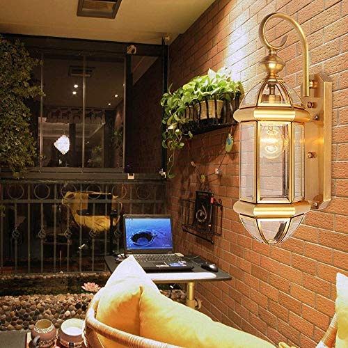SMLZV Retro Wall Mount Lamp Home Kitchen Cafe Outdoor Wall Lamp,Home Retro Garden Lamp