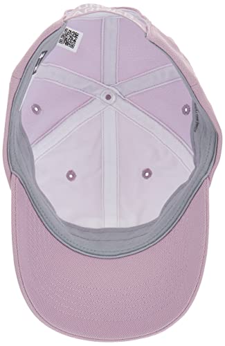 Under Armour Girls' Play Up Hat, Mauve Pink (698)/White, One Size Fits Most