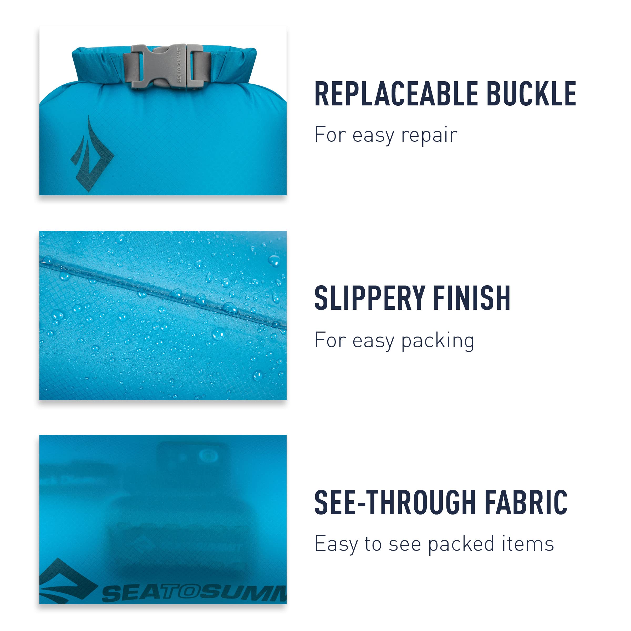 Sea to Summit Ultra-Sil Dry Sack,Sky Blue,XX-Small-1-Liter