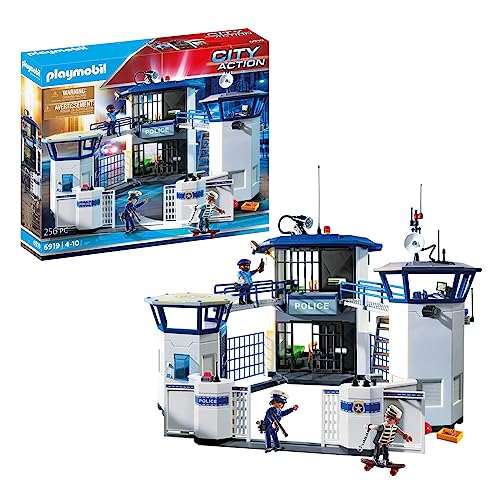 Playmobil Police Command Center with Prison