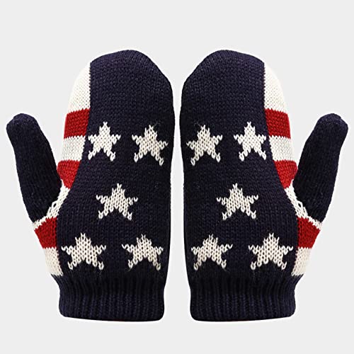 Scarf Cycling Skiing Hat Kids Gloves Warm Hat Knitted Sets Windproof Winter Children Knit Bow Life Hat