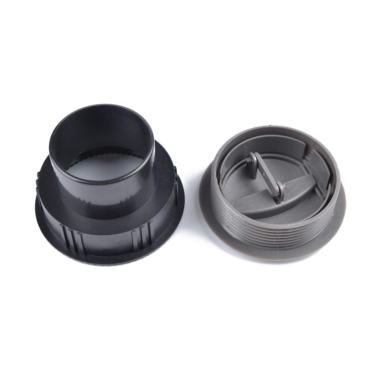 Universal 60mm/2.3inch Air Conditioning Deflector Outlet Roof Rotating Round Air Vent Ventilation Outle for Car Boat RV ATV A/C