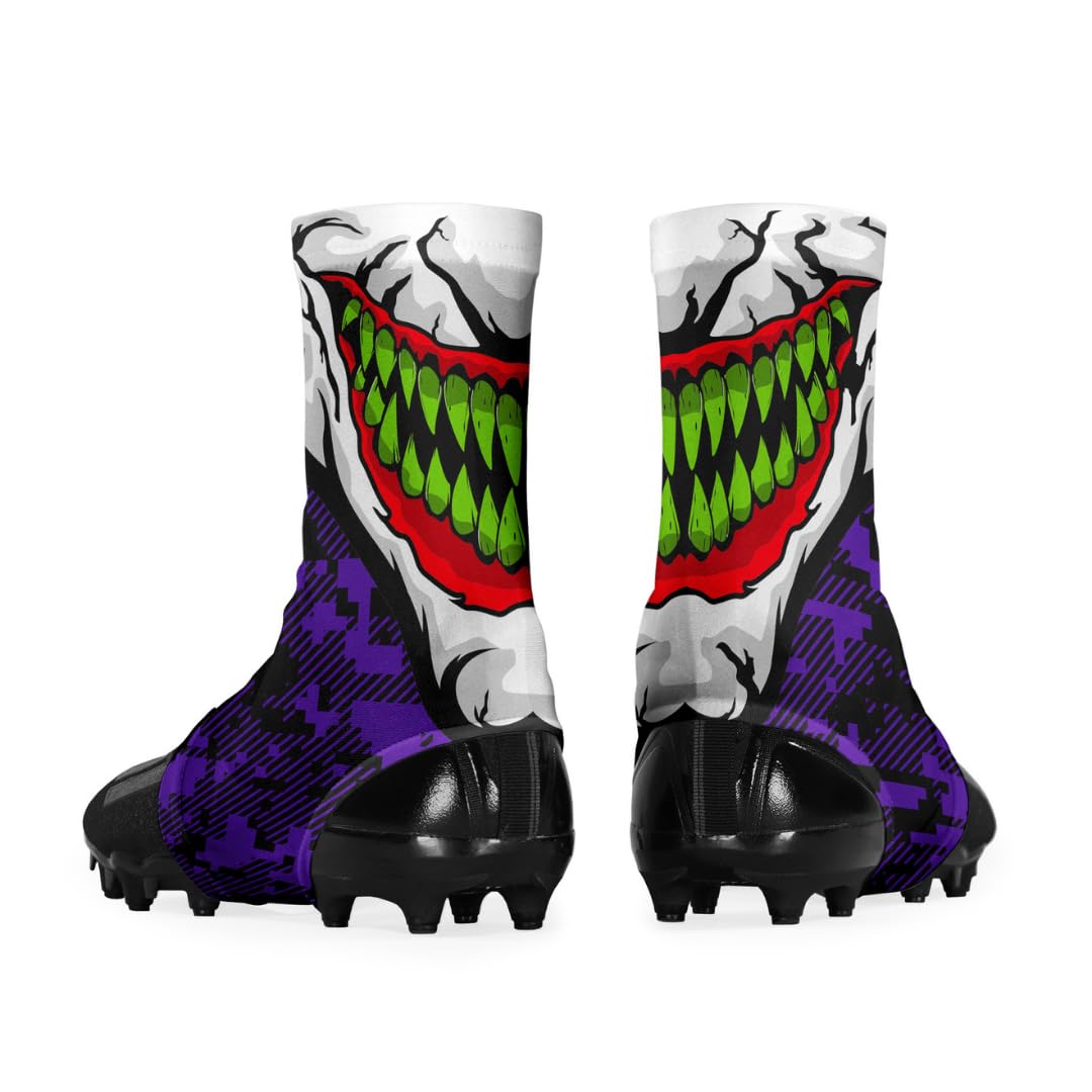 SLEEFS Green Grin Kids Spats/Cleat Covers