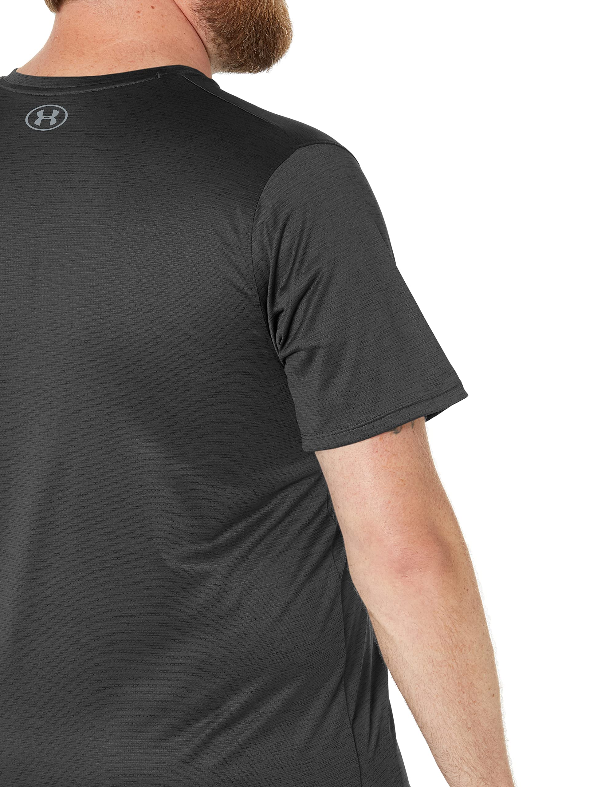 Under Armour mens Training Vent 2.0 Short-Sleeve T-Shirt , Black (001)/Pitch Gray , Medium