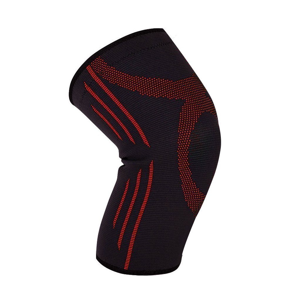 Zyyini Knee Support Bandage, Relive Joints Stress, Prevent Injury, Suitable, Knee Compression Sleeve Knee BracesLeg-Foot Su
