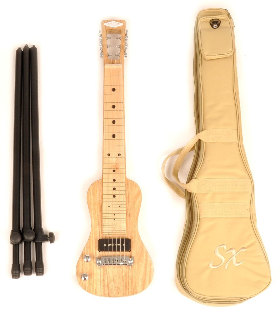SX Lap 2 Ash NA Left Handed Electric Lap Steel Guitar w/Bag