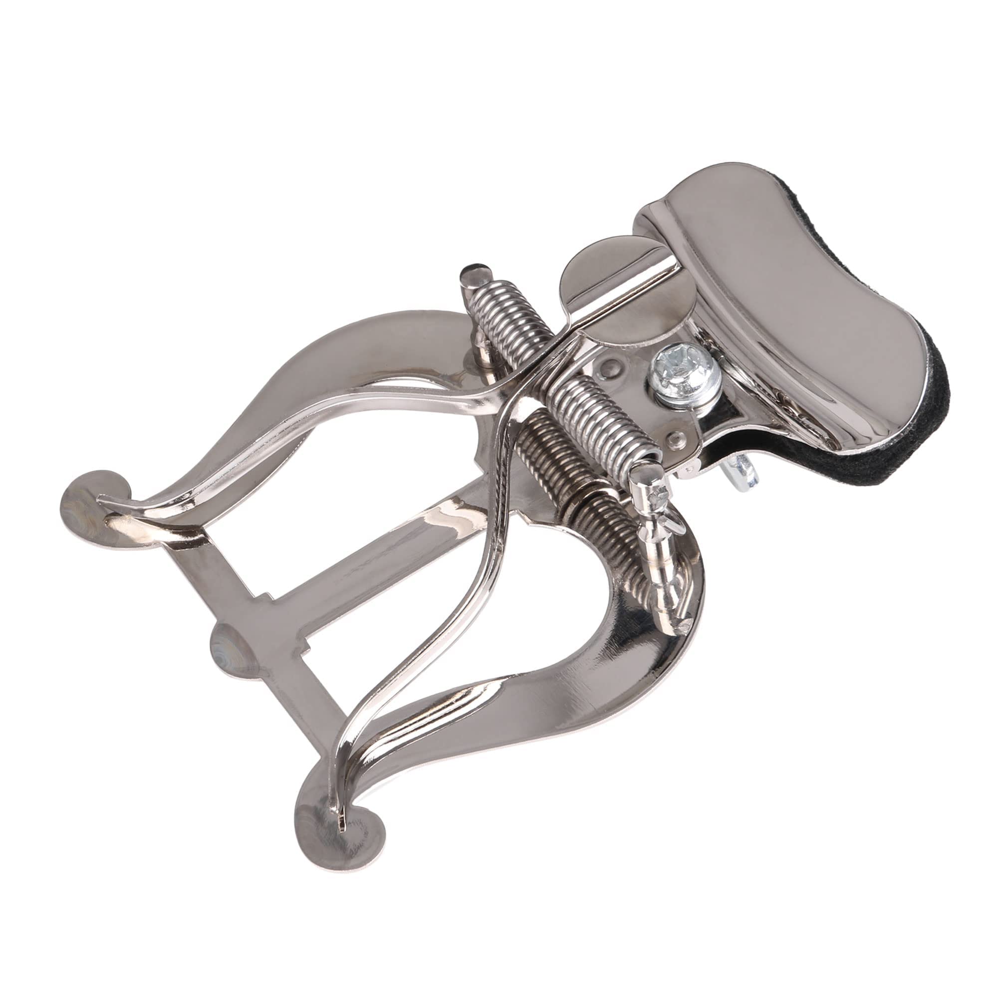 Xstyle Trombone Marching Lyre ClampOn Silver Metal Plating Marching Music Clip Lyre for Saxophone