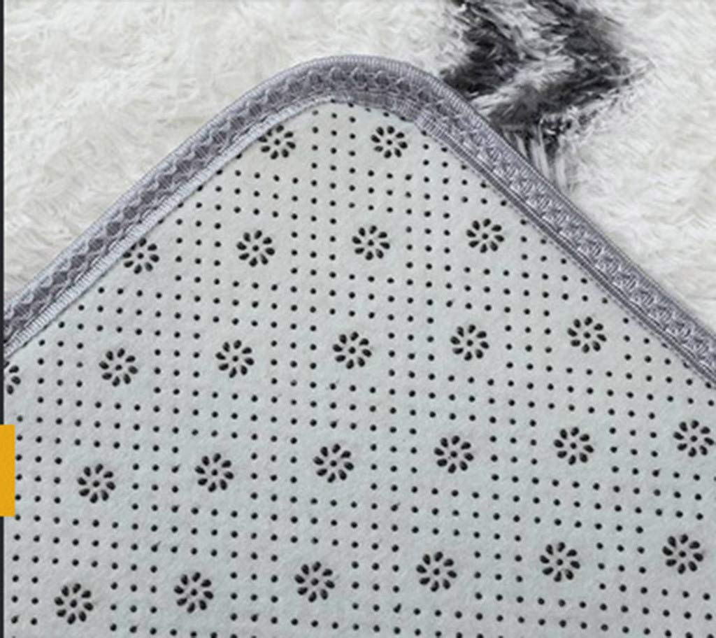 Scceatti Rugs for Bedroom 5x1.5 Feet Washable Fluffy Thick Bedroom Rug Rugs Big Bohemian Kitchen Rug Modern Rug Shaggy Home Area Mat Plush Floor Rugs Room Carpet for Bedroom Living Room Decor,White