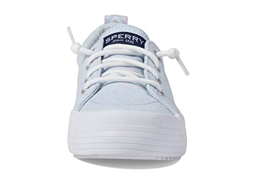Sperry Crest Vibe Platform Sneaker, Blue, 3.5 US Unisex Big Kid