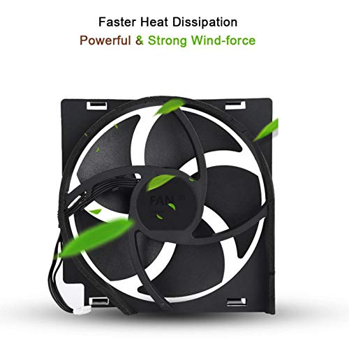 Silent Portable Fast Heat Dissipation Dustproof Cooling Fan Compatible with Xbox One(xbox one x)