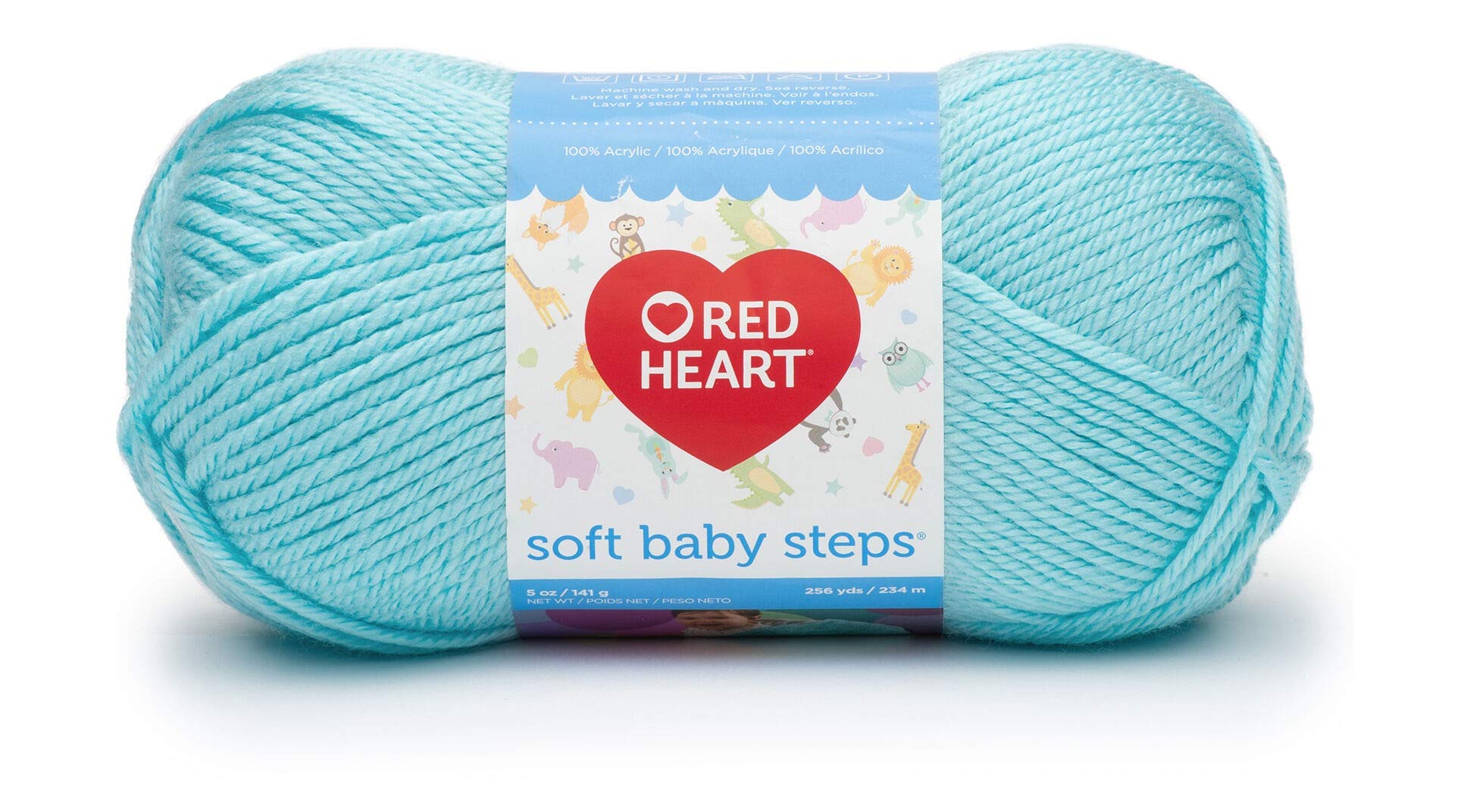 Red Heart Soft Baby Steps Yarn (3-Pack) Aqua E746-9505