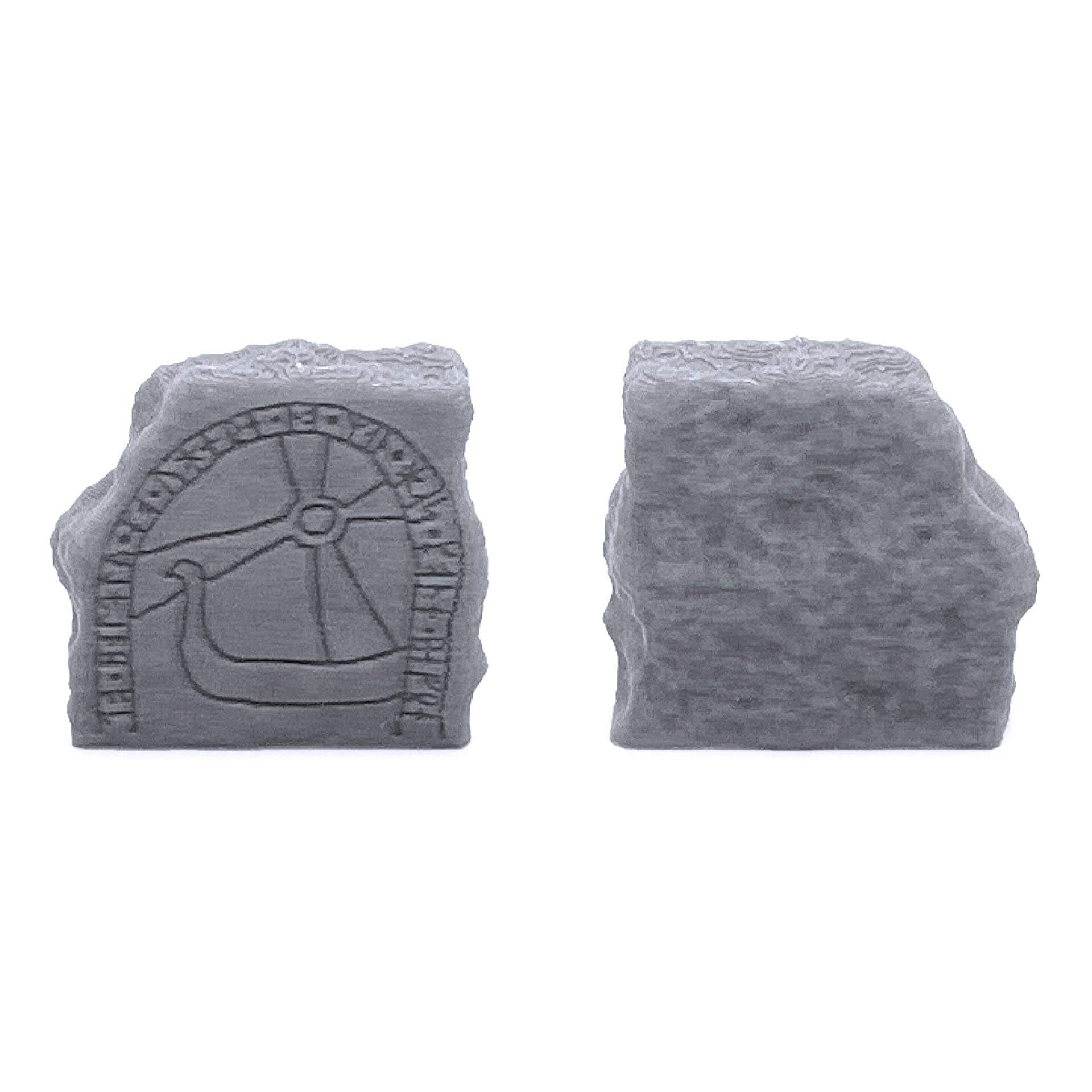 Viking Rune Stones DND Terrain for Dungeons and Dragons, 28mm Miniature Wargaming, Tabletop RPGs, Wargame Sceneryâ€Â¦
