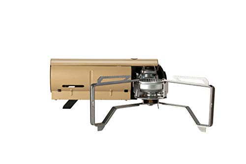 Snow Peak's Home & Camp Burner, Khaki, GS-600KH-US, Designed in Japan, Lifetime Product Guarantee, Lightweight and Compact for Camping, Stable Base for Cooking, One Size