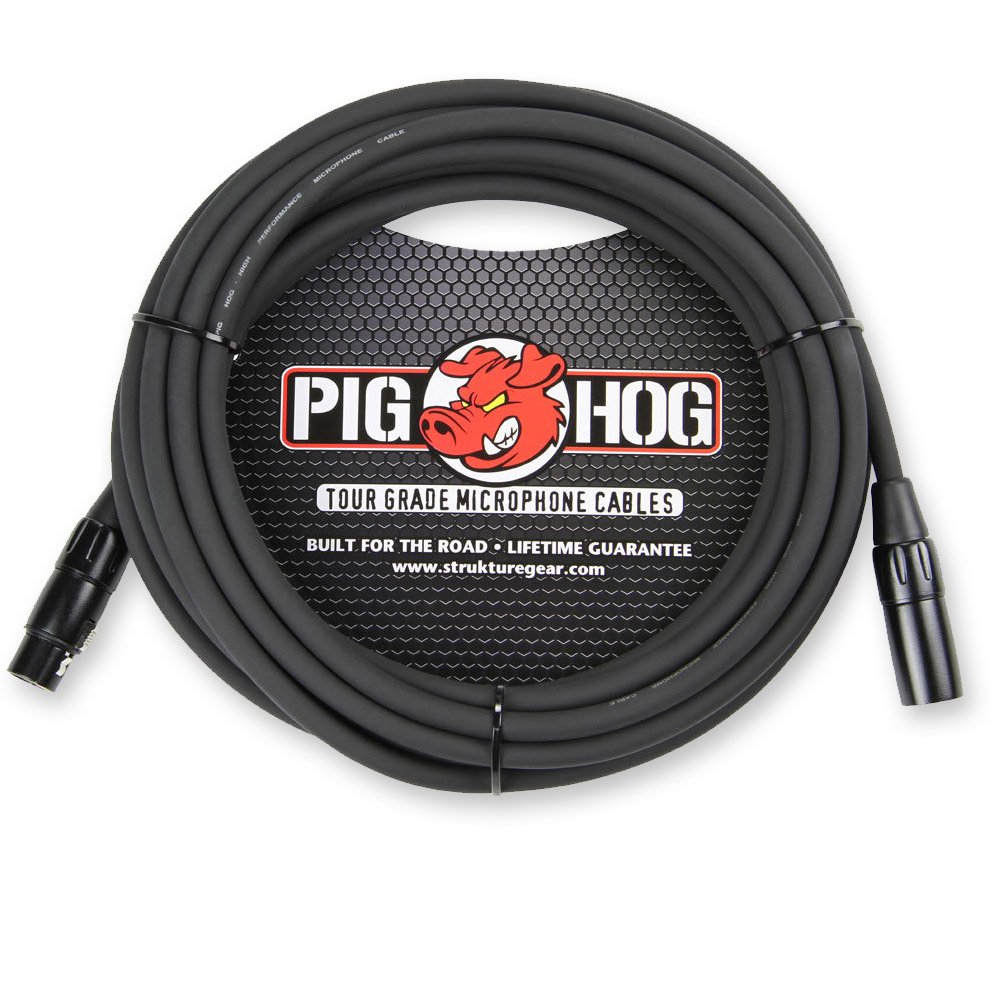 Strukture Pig Hog PHM20 10 pack 8mm Microphone XLR Mic Cable - 20ft