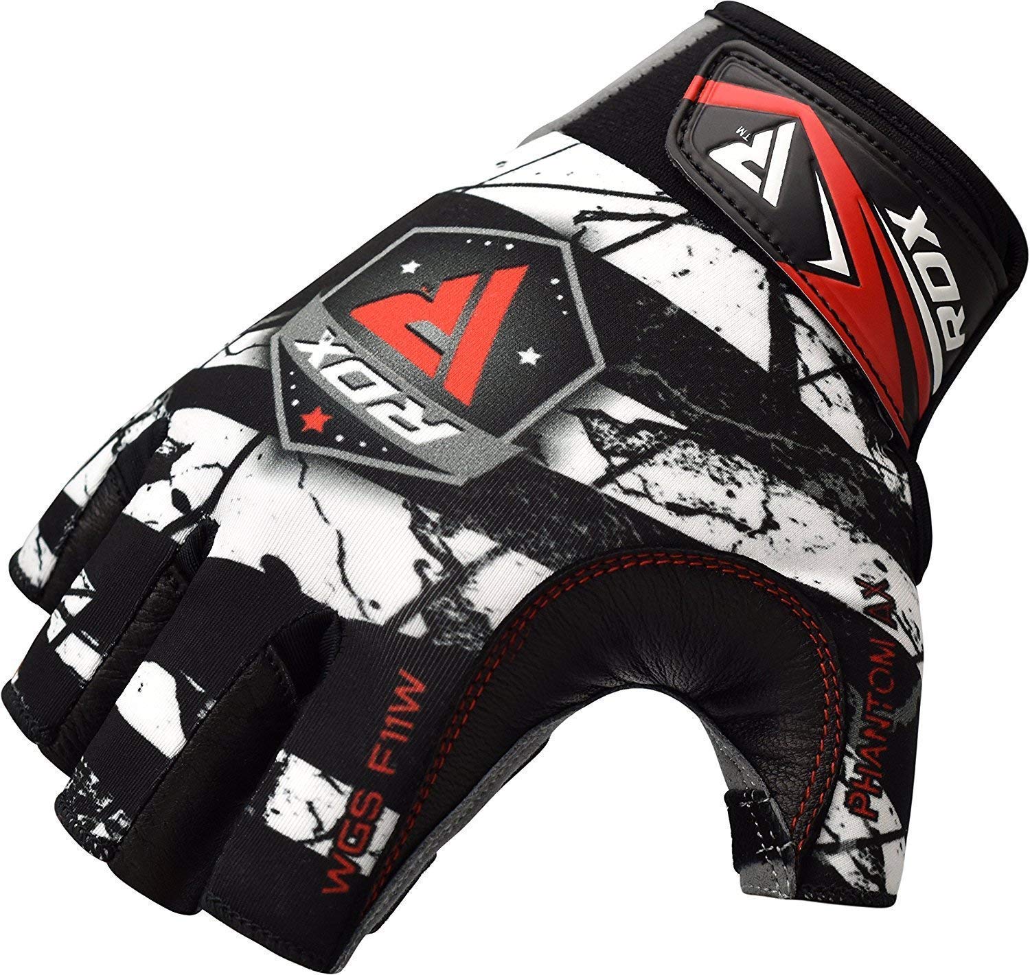 RDX Gym Weight Lifting Gloves Crossfit Powerlifting Training Bodybuilding Fitness Workout