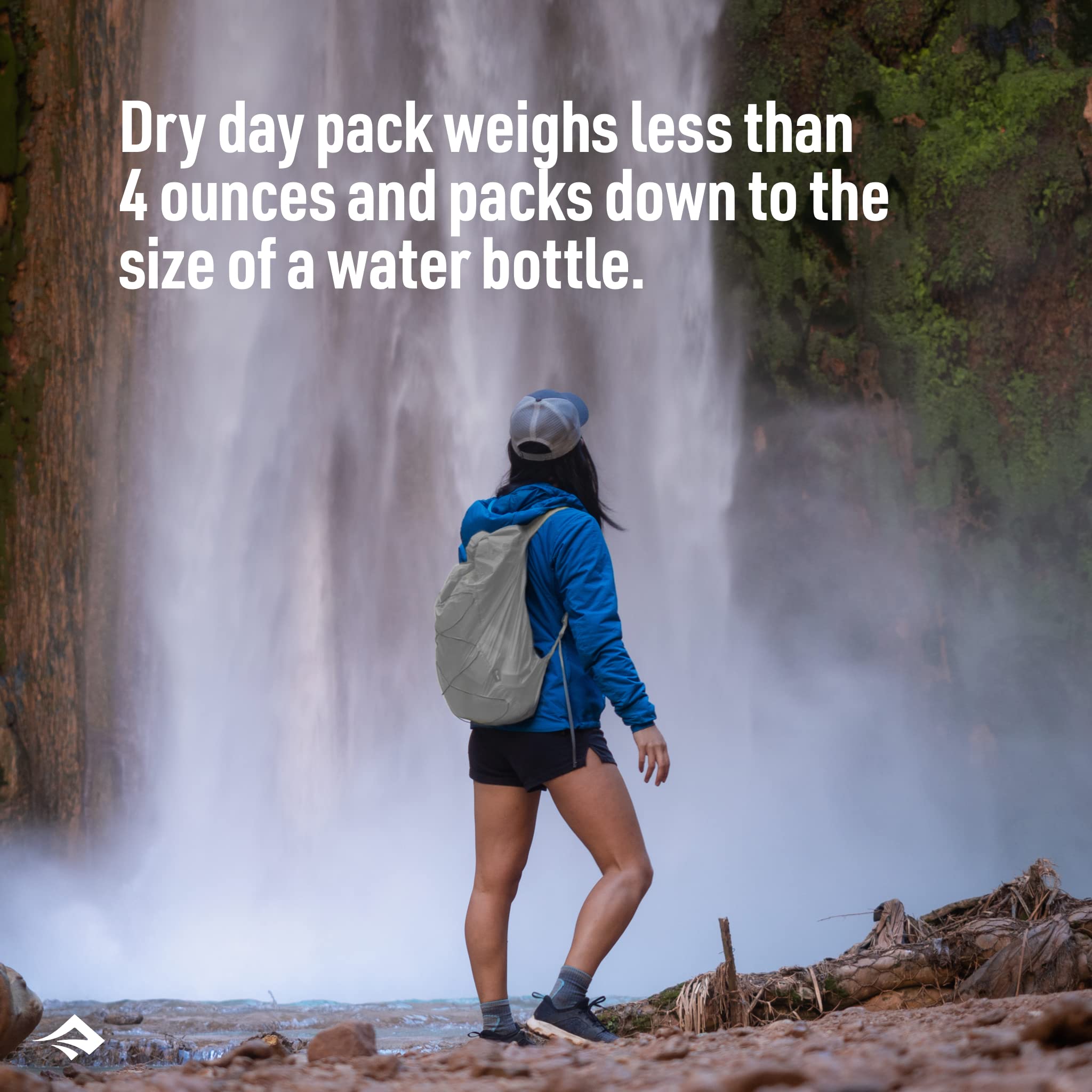 Sea to Summit Ultra-Sil Dry Waterproof Day Pack, 22-Liter, Lime Green