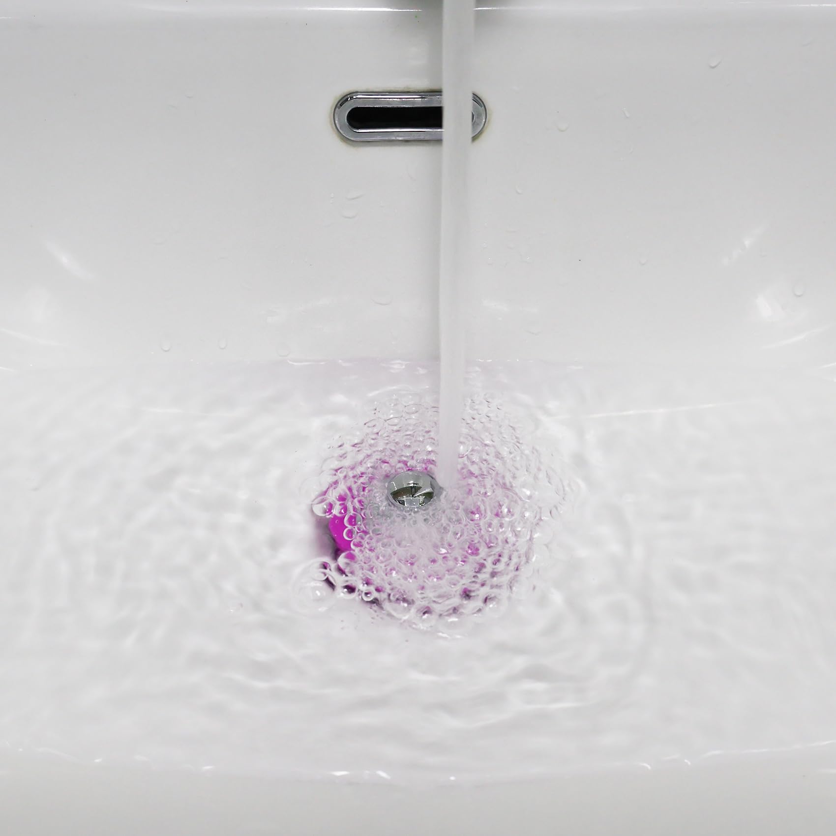 XAJOON Tub Stopper, Washbasin Stopper,Bathtub Plug, Silicone Bathtub Stopper (Pink,Patented Product)