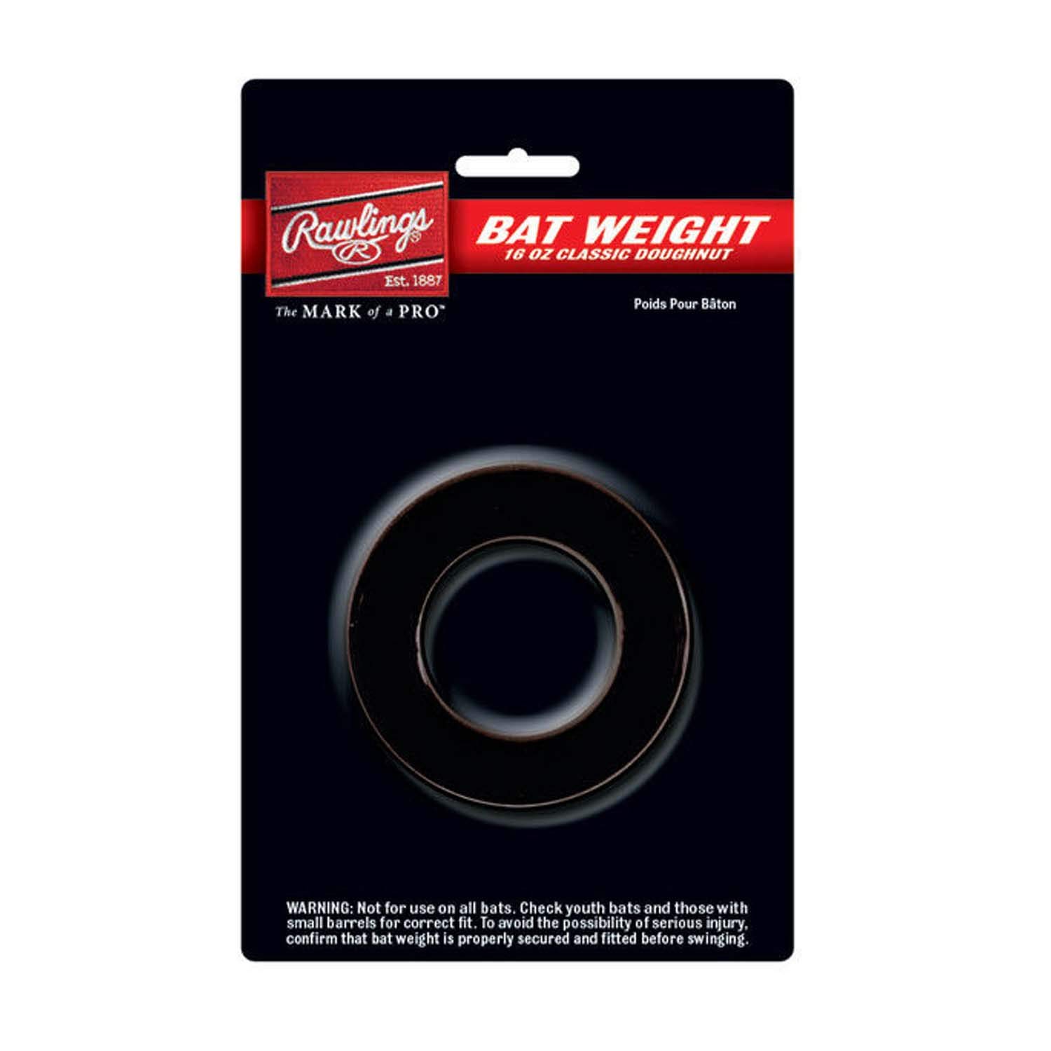 Rawlings | DOUGHNUT Style Bat Weight | Baseball/Softball | 16 oz.