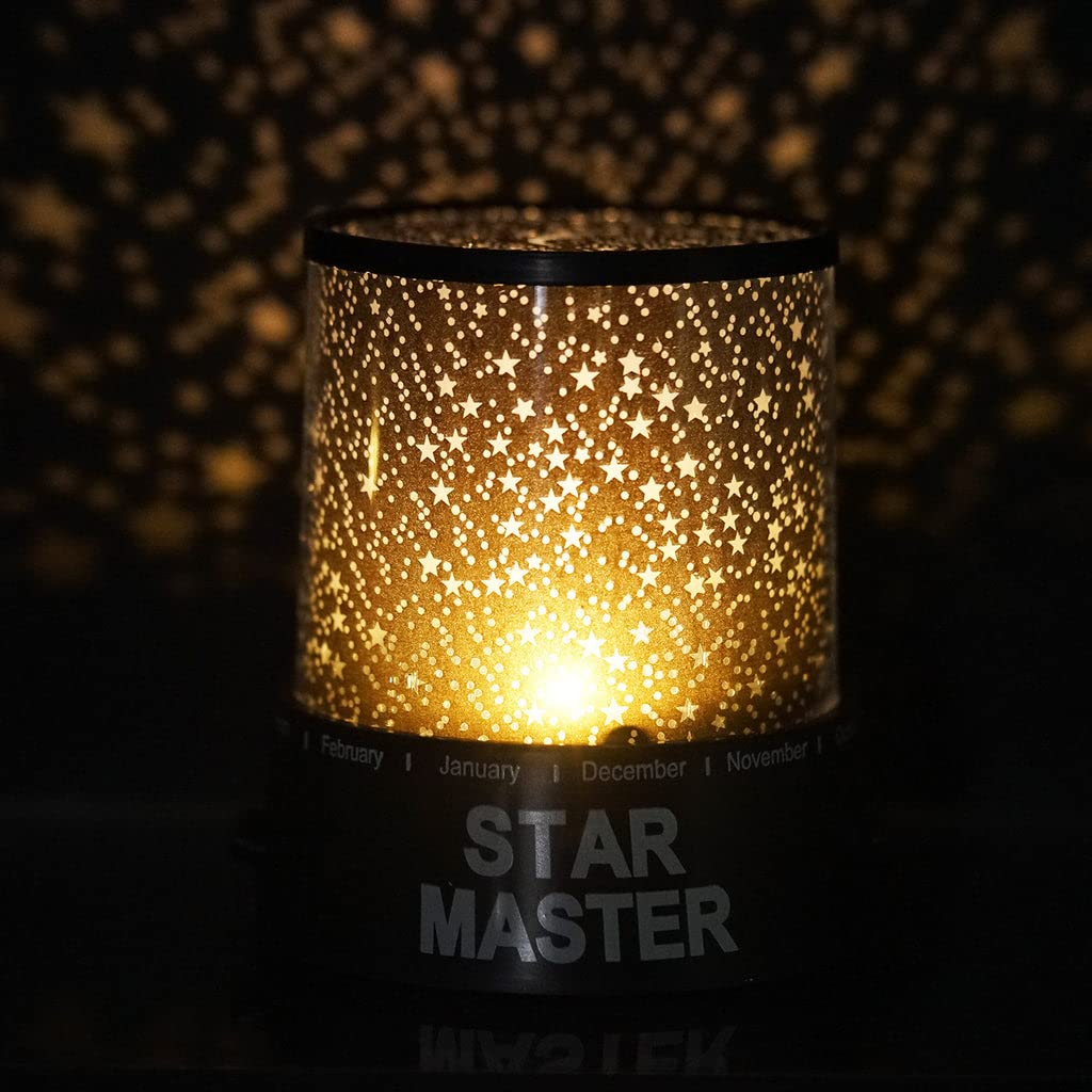 TABLECLOTHSFACTORY Starry Galaxy Sky Projector Cosmos Romantic Color Changing LED LAMP Gift Set