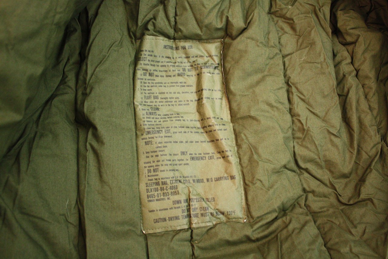 Tennier Industries Cold Weather Military Sleeping Bag (Intermediate Cold Weather)