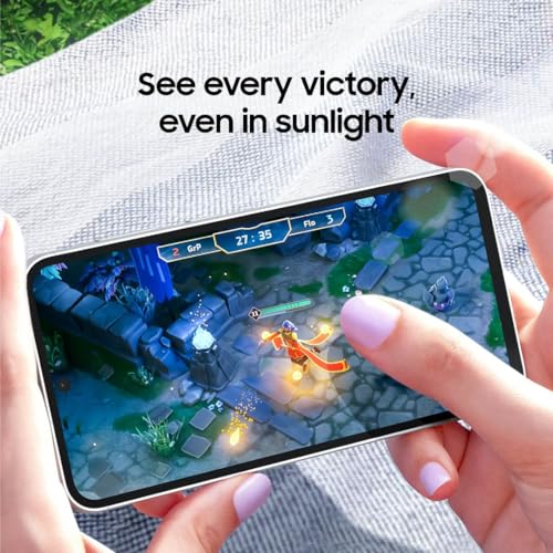 SAMSUNG Galaxy S23 FE Cell Phone + $100 Amazon Gift Card, 128GB, Unlocked Android Smartphone, Long Battery Life, Premium Processor, Gorilla Glass, Hi-Res 50MP Camera, US Version, 2023, Graphite