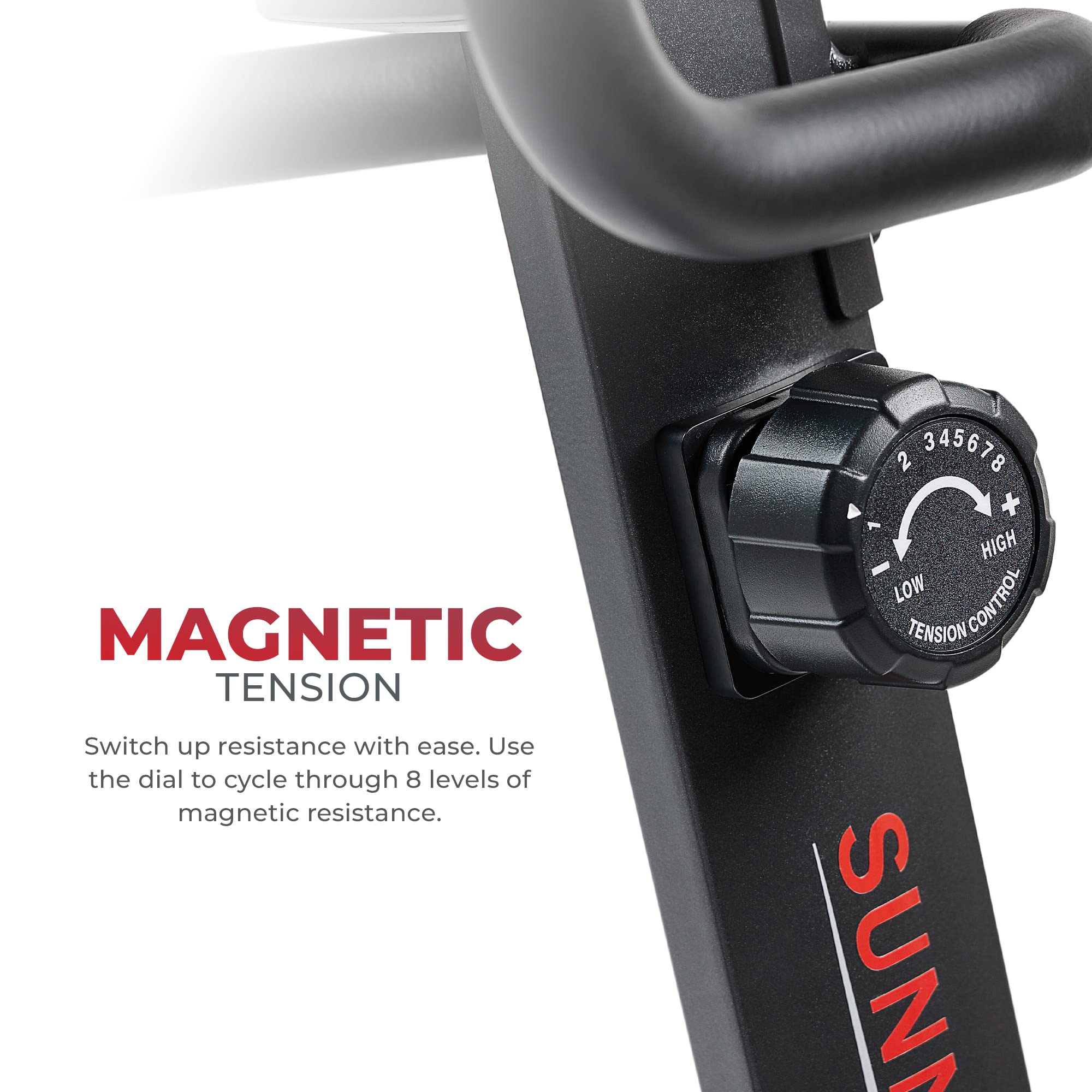 Sunny Health & Fitness Magnetic Recumbent Exercise Bike