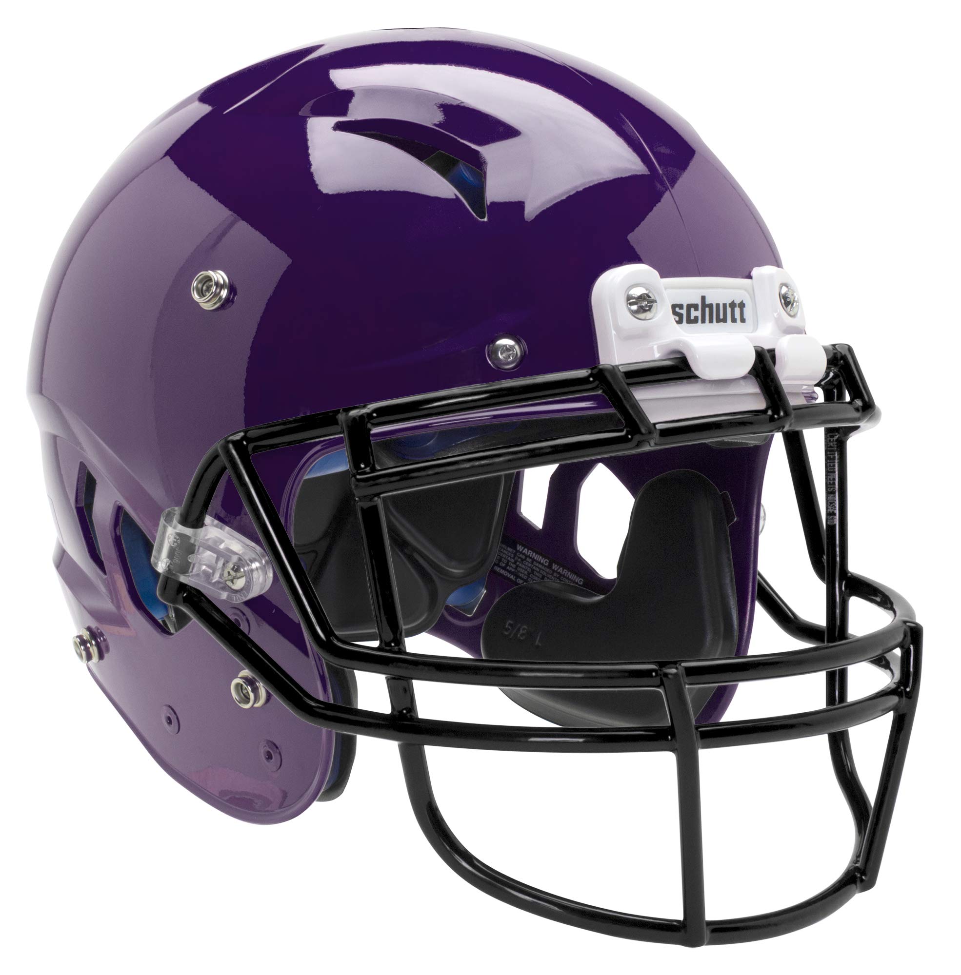 Schutt Sports Vengeance PRO LTD Varsity Football Helmet (Facemask NOT Included), Black, Large