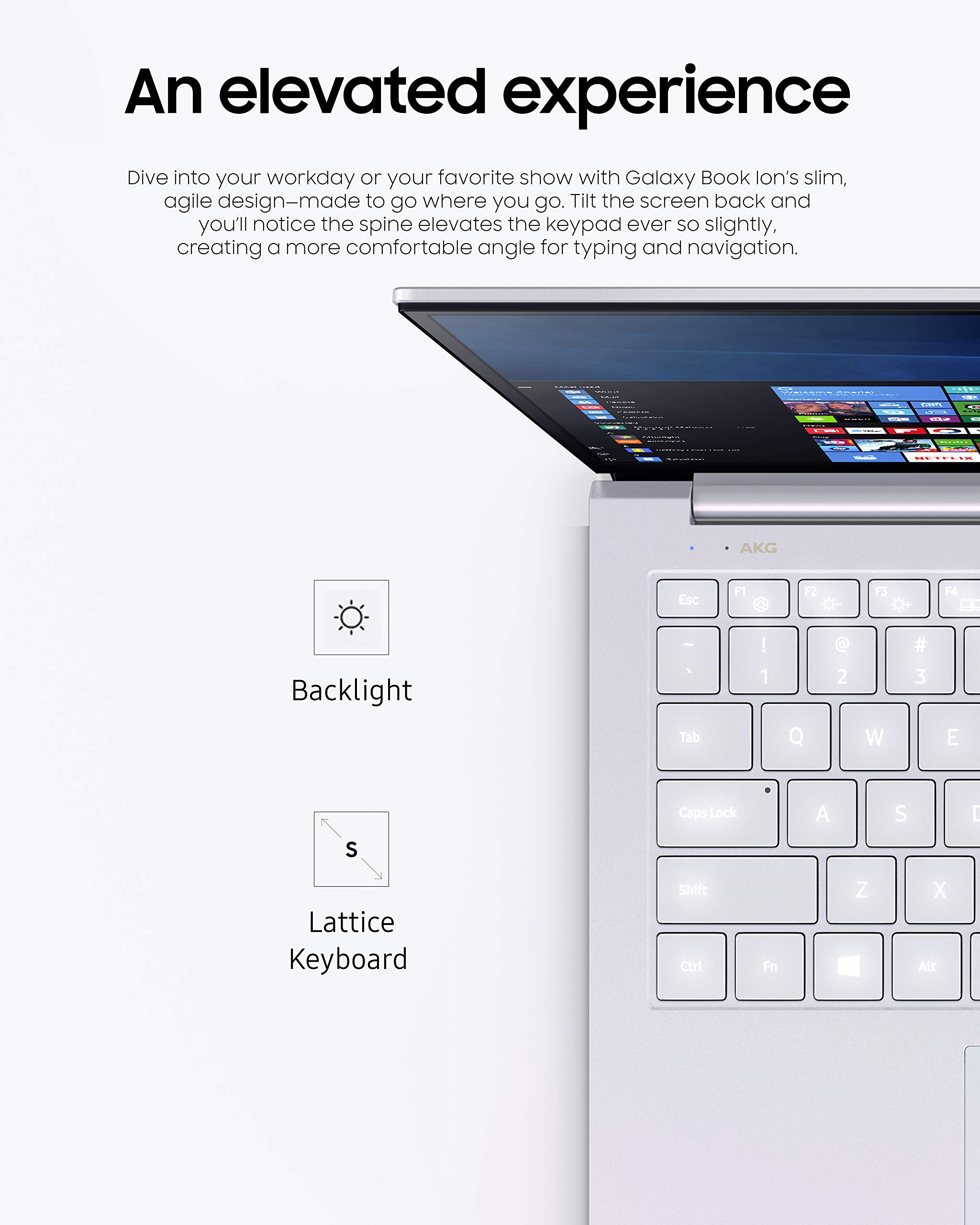 Samsung Galaxy Book Ion 13.3” Laptop| QLED Display and Intel Core i7 Processor | 8GB Memory | 512GB SSD | Long Battery Life and Windows 10 Operating System | (NP930XCJ-K01US)