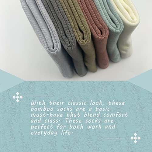 Women Thin Socks Rayon Bamboo Ankle Silky Quarter Anti Odor Casual Summer Socks 6 Pairs (US, Numeric, 8, 11, Regular, Regular, Assorted 4)
