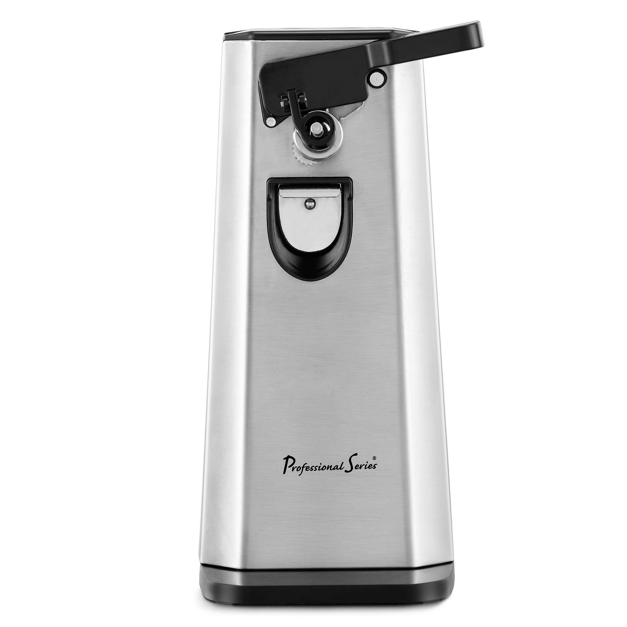 Stainless Steel Electric Can Opener With Bottle