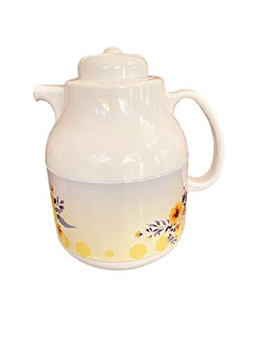 Uni Thermal Teapot (34oz.) I ALSO HAVE SPECIAL FOR WHOLESALE Removable infuser, Adjustable open/close spout [ DAISY]