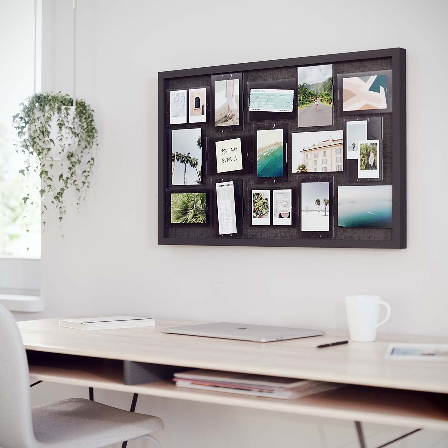 Umbra Pixie Multi-Picture Wall Frame, Black, Blackwood Tx