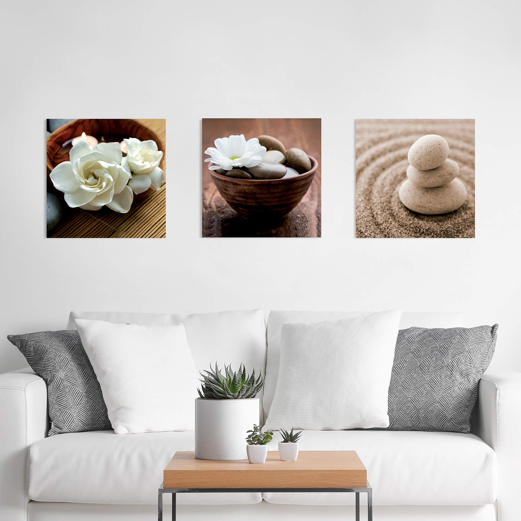 WallPops WPFA3774 State of Zen Wall Decal, Brown