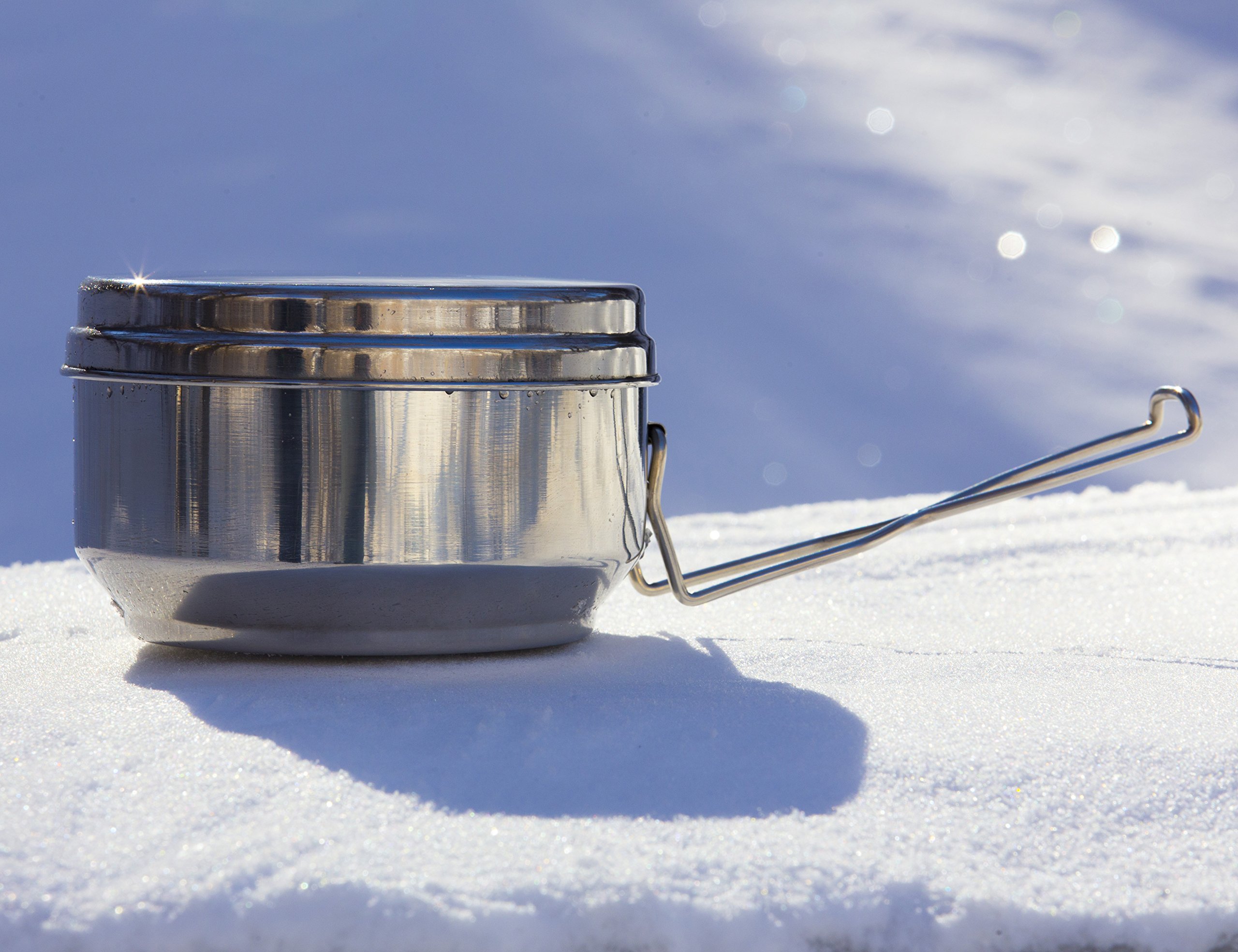 QuickStove Portable Cook Kit - Multi-Fuel Stove, Stainless Steel Pot and Fuel