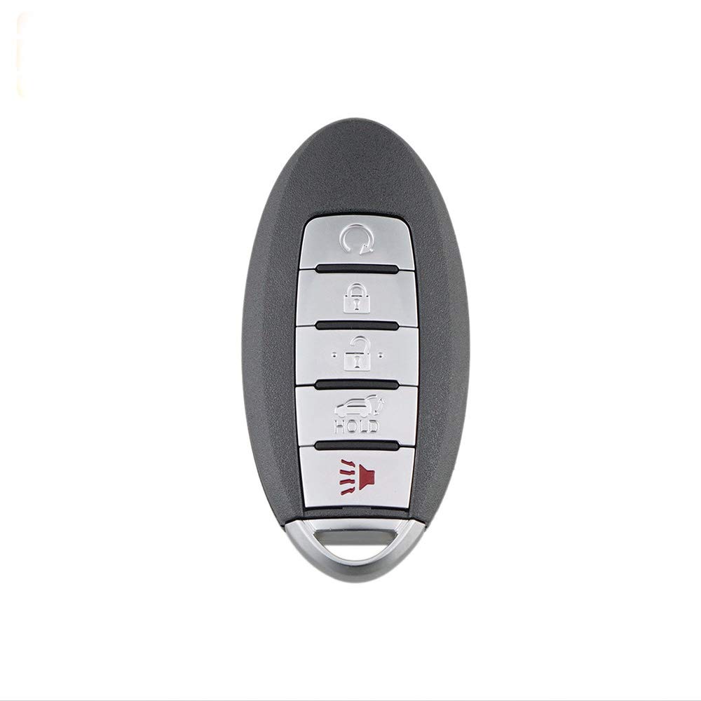 TG Auto 5 Buttons Smart Key Proximity Keyless Entry Remote Fob For 2017 2018 Nissan Rogue FCC ID : KR5S180144106 P/N : S180144110